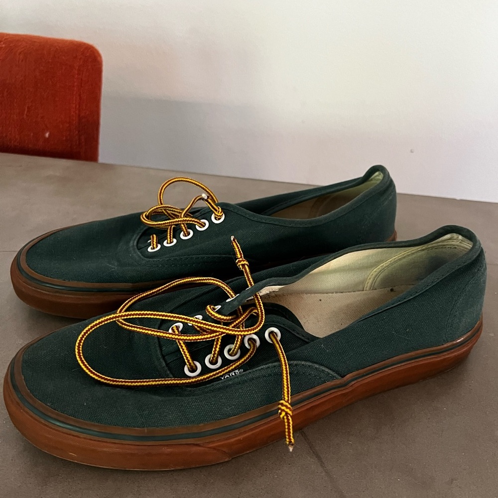 Vans 12 Oz Canvas Authentic Low Rise Mens Shoes - Gem